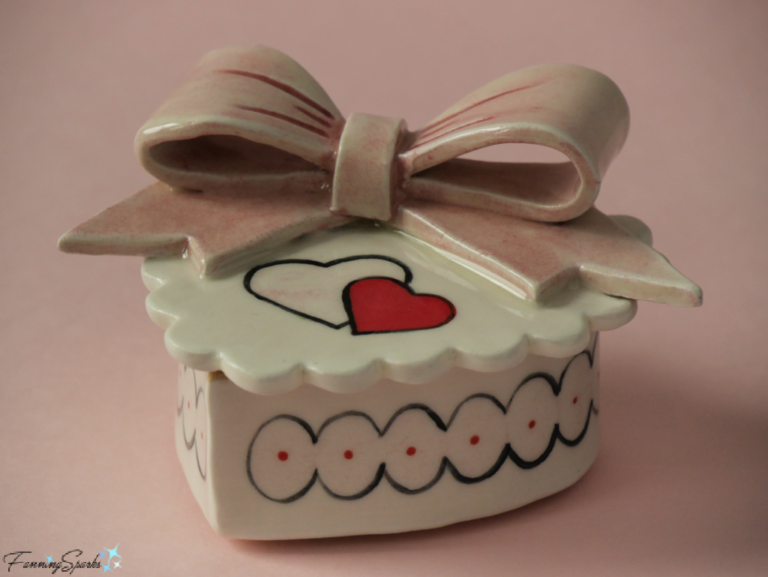 Maker Heart Challenge Bonus: Ceramic Valentine’s Heart Box – FanningSparks
