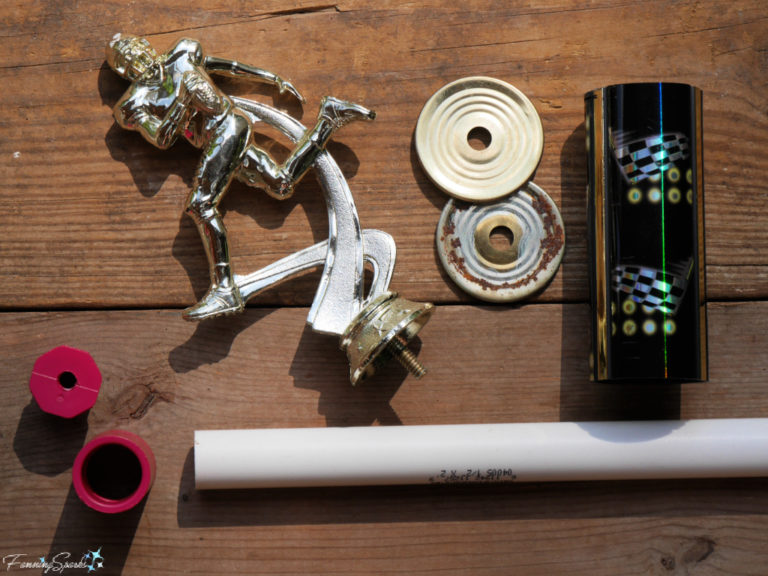 Trophy-Topped Hose Guard – DIY Tutorial – FanningSparks