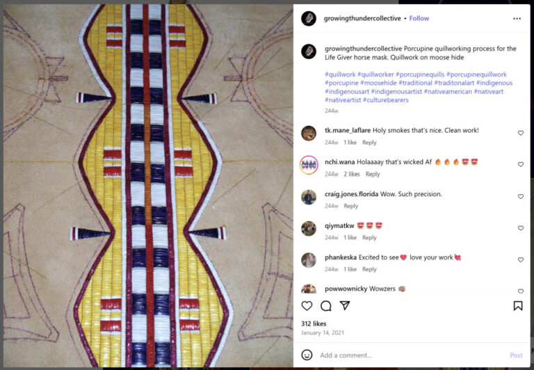 The Mi’kmaw Art of Porcupine Quillwork – FanningSparks